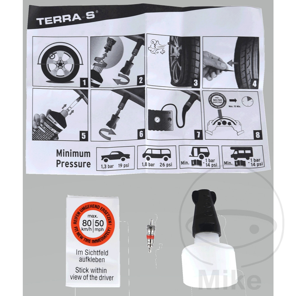 Kit anti crevaison Terra-S - WarmUP Racing